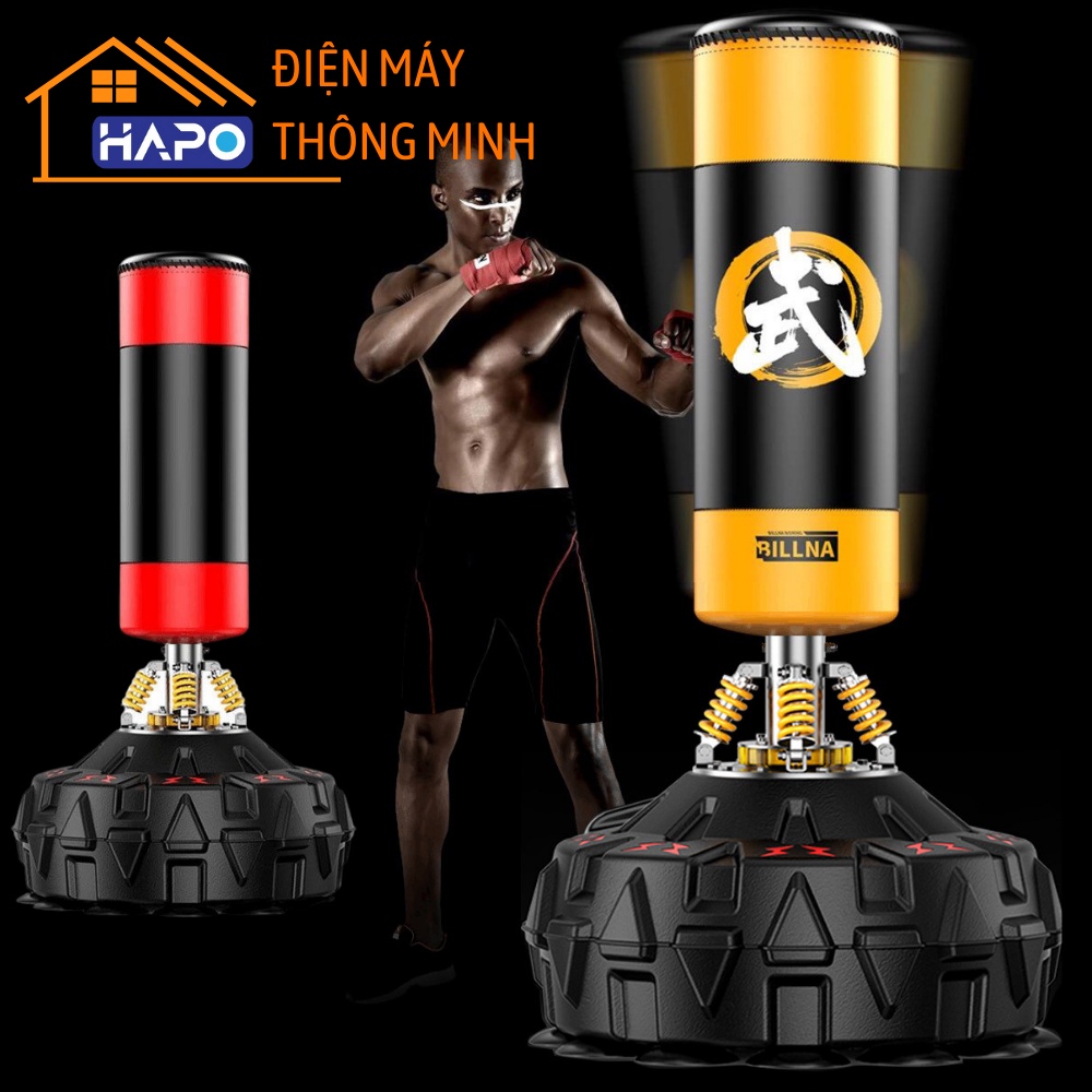 Trụ đấm boxing tập võ, Bao trụ cát tập đấm bốc boxing cao cấp tự cân ...
