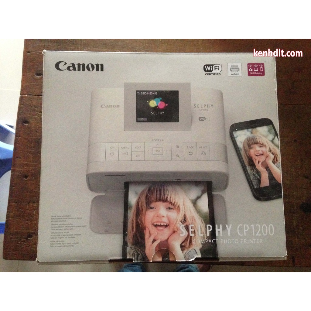 Máy in ảnh nhiệt canon cp 1200 tuổi thọ ảnh lên 100 năm | Shopee Việt Nam