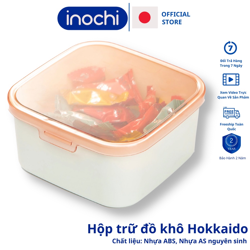 Hộp trữ đồ khô Hokkaido inochi hộp đựng thực phẩm | Shopee Việt Nam