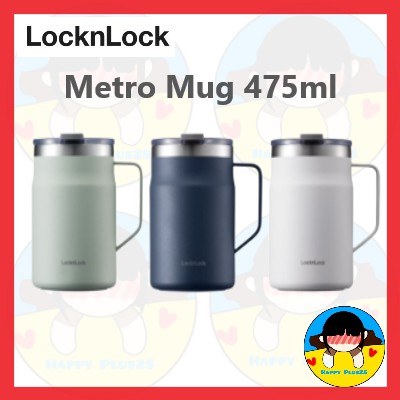 LocknLock Metro Mug 475ml LHC4219 / Tumbler cách nhiệt / Hàn Quốc ...