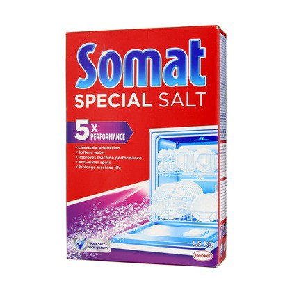 Muối rửa ly bát cho máy SOMAT DISHWASHING SALT 1.2kg | Shopee Việt Nam