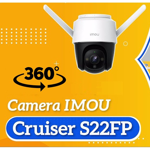 Camera quan sát Wifi IMOU IPC-S22FP 1080P ngoài trời, khả năng xoay 360 ...