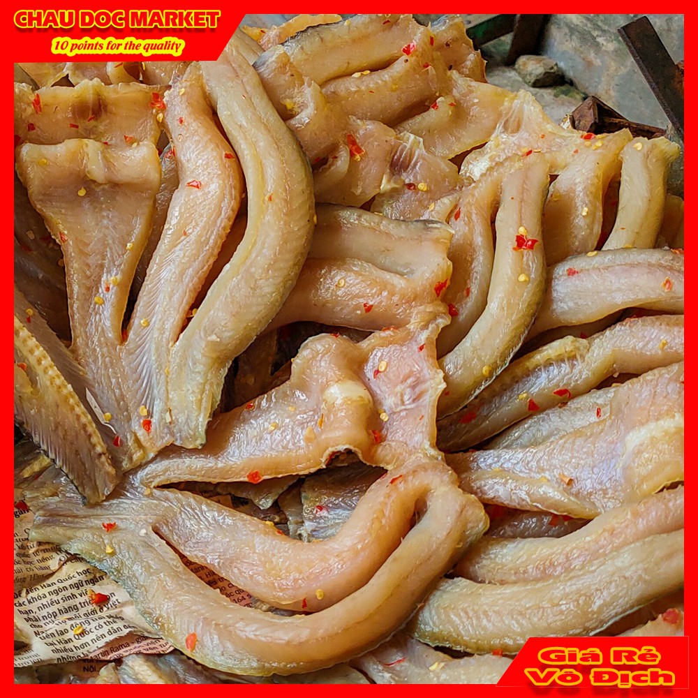 Khô Cá Lóc 2 Nắng Châu Đốc 500gr Không Cứng Vừa Ăn Loại Ngon Hút Chân ...