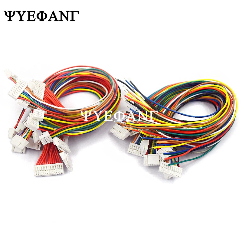 5 CÁI GH1.25 Đầu đơn / Đầu đôi 2P / 3P / 4P / 5P / 6 Pin JST GH Series 1.25 Đầu nối có dây 150MM ...