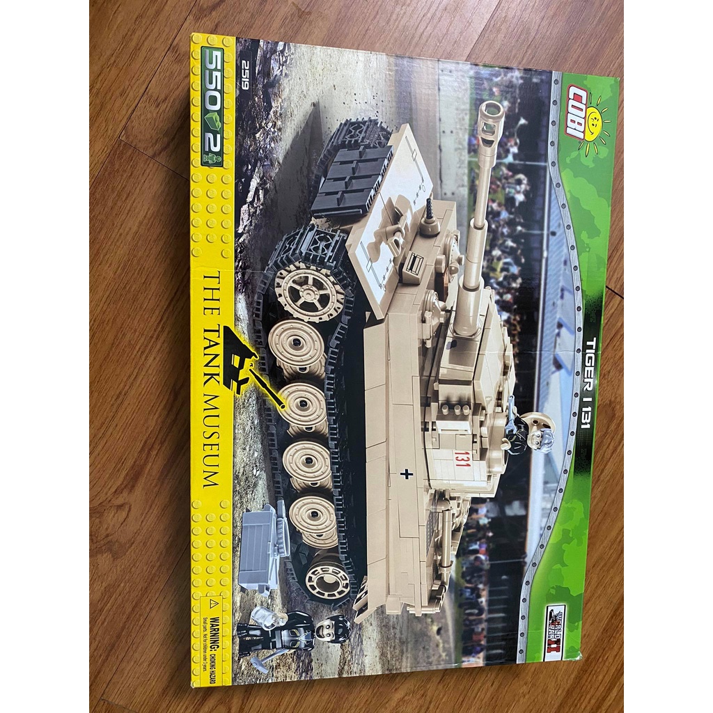 [Có Sẵn-Sale] Non Lego - Cobi 2519 Tiger I 131 - Chiến xa Đức trong Thế ...