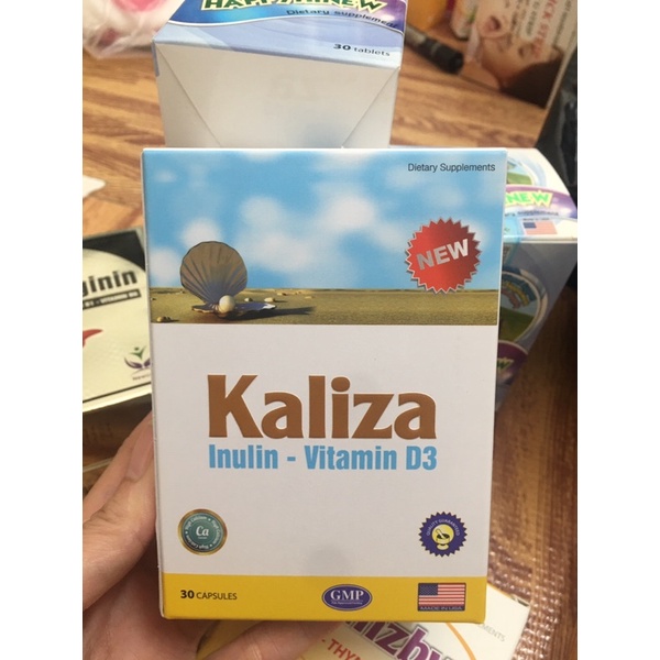 kaliza bổ sung canxi và vitamin d3 cho cơ thể hop 30v | Shopee Việt Nam