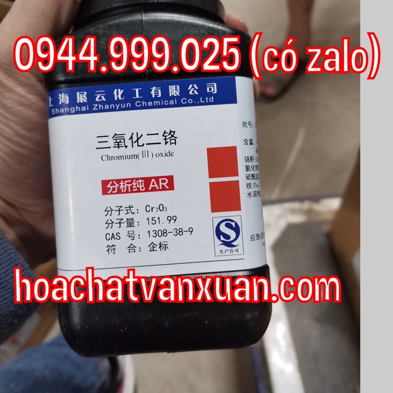 Chất Chromium oxide CAS 1308-38-9 Cr2O3 lọ 500g crom oxit | Shopee Việt Nam