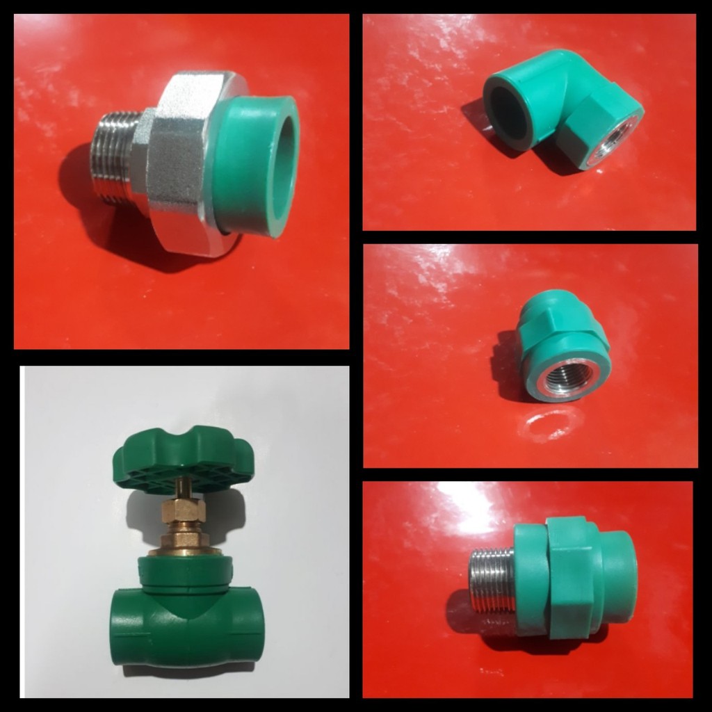 Cút co ren trong, phụ kiện nước nóng ống PPR phi 25 | Shopee Việt Nam