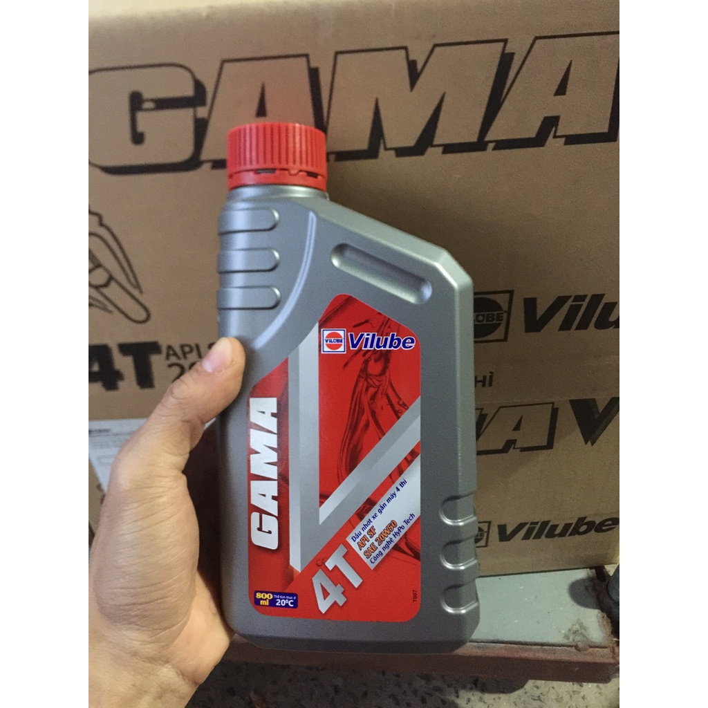 Dầu nhớt chính hãng Gama Vilube Loại 1 hàng chuẩn- 20W50 (800ml ...