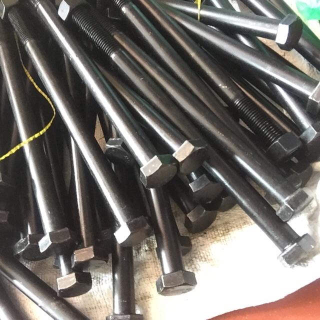 bulong M16 (M16 phi 16 ,bộ có ecu dài 25cm -30cm ren thô ) | Shopee ...