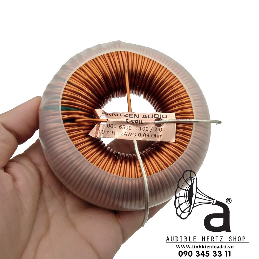 Cuộn cảm 10mH C-coil hình xuyến cao cấp của Jantzen Audio (Đan Mạch ...