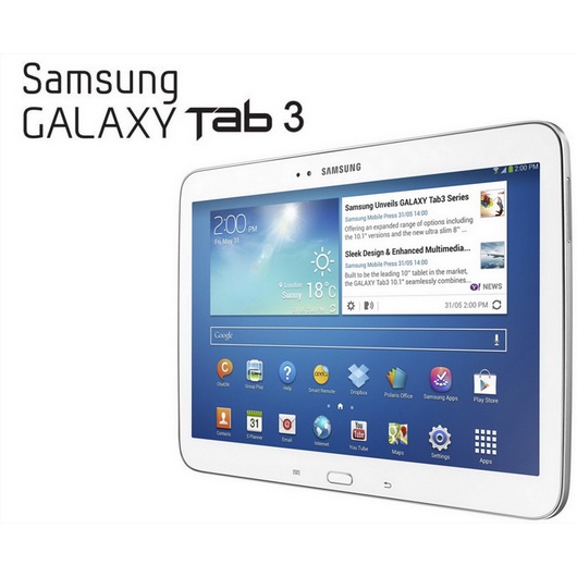 Galaxy Tab 3 (GT- P5200 / 210) 10.1 inch - 16GB (ĐÃ SỬ DỤNG / đã qua sử dụng) TABLET andorid 7.1 ...