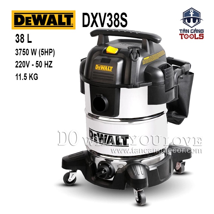 Máy Hút Bụi Công Nghiệp 3 Chức Năng 38 Lít 3750W Dewalt DXV38S | Shopee Việt Nam