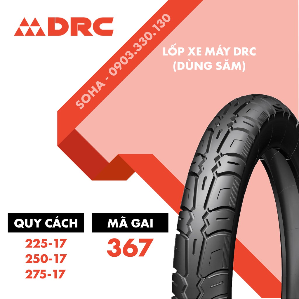 Vỏlốp Xe Các Loại Dùng Săm 225250275 17367 Drc Shopee Việt Nam 0236
