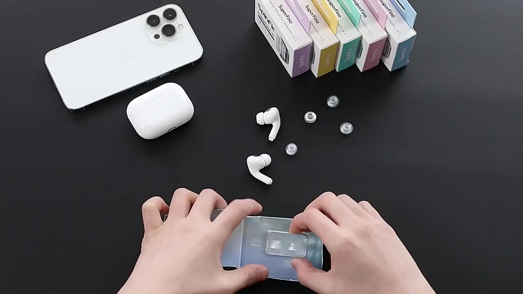 [NC] Earfit SPINFIT SUPERFINE For AirPods Pro | Eartips Chính Hãng ...