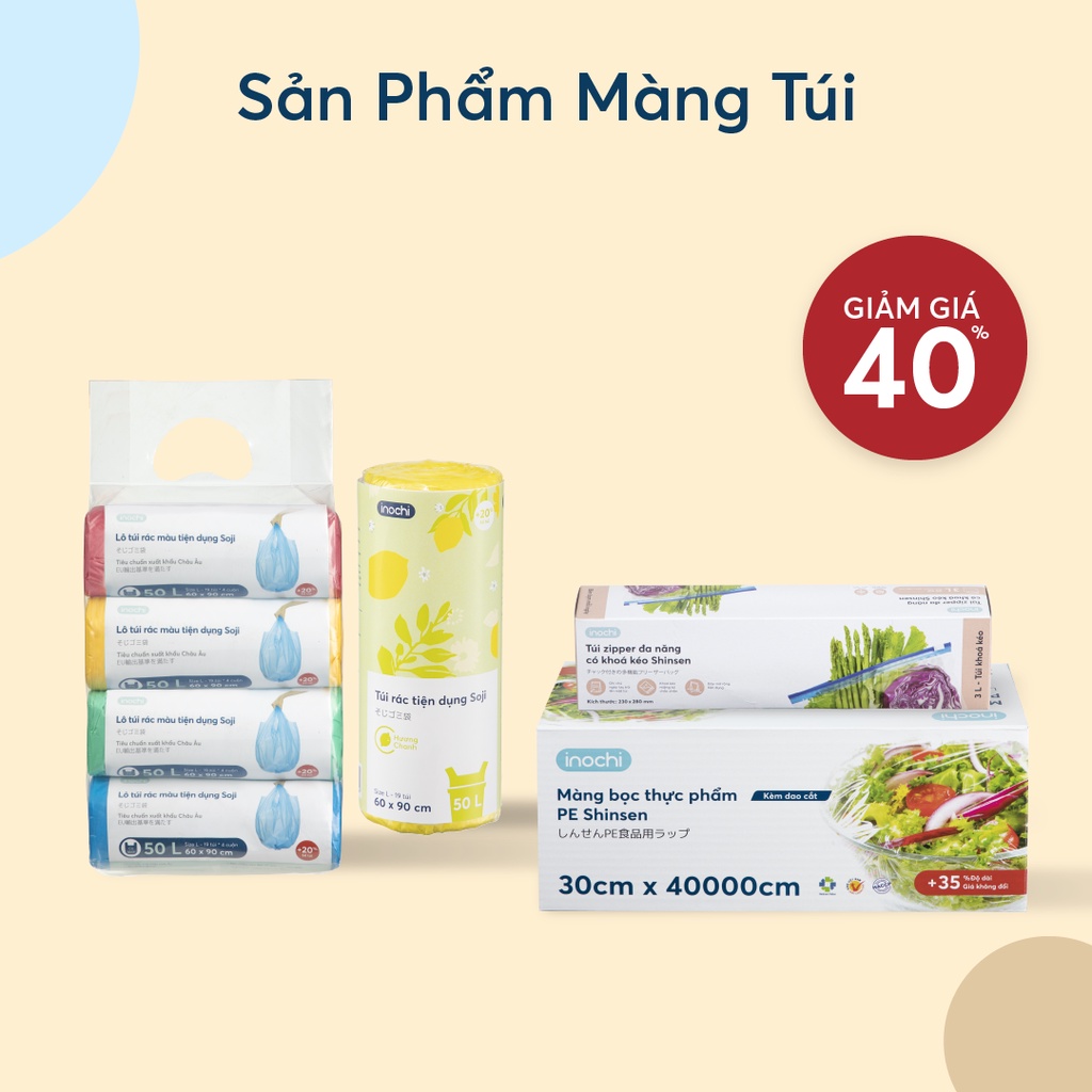 [1 hộp 20 túi] Túi zip đựng thực phẩm tái sử dụng, Túi đa năng khóa kéo ...