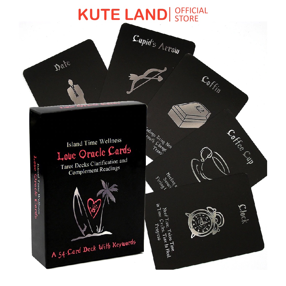 Bài Oracle Island Time Wellness Love Oracle 54 Lá Bài Tặng Đá Thanh Tẩy ...