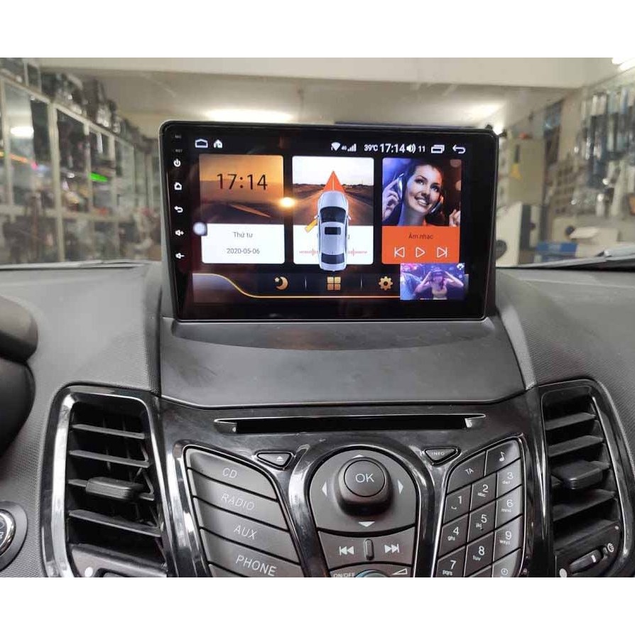 Màn Hình Android 9 inch Cho Xe FIESTA 2008-2017 - Đầu Android 9inch Kèm ...