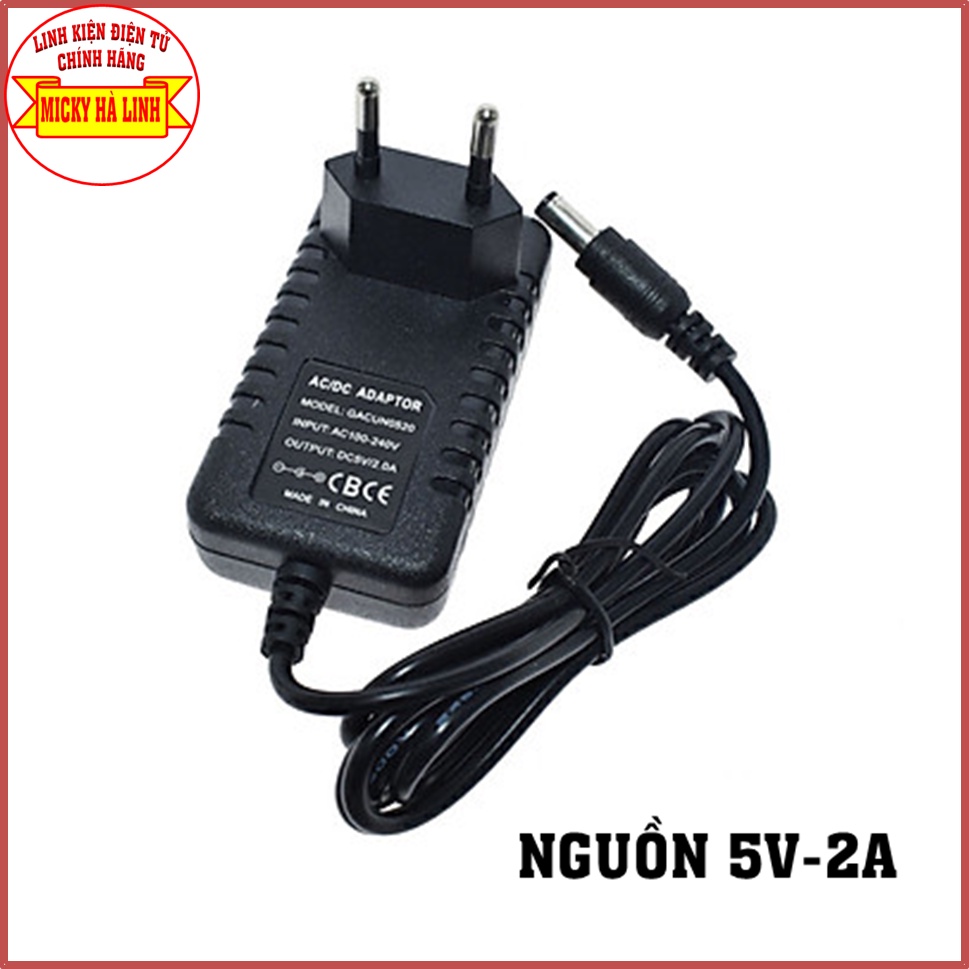 Adapter Nguồn 5V 2A chân lớn dùng cho TV BOX, camera ip, các thiết bị ...