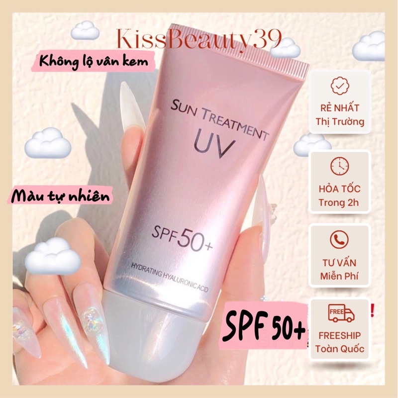 Kem Chống Nắng Chống tia UV Trắng Hồng Da SUN TREATMENT SPF50+ - KCN ...