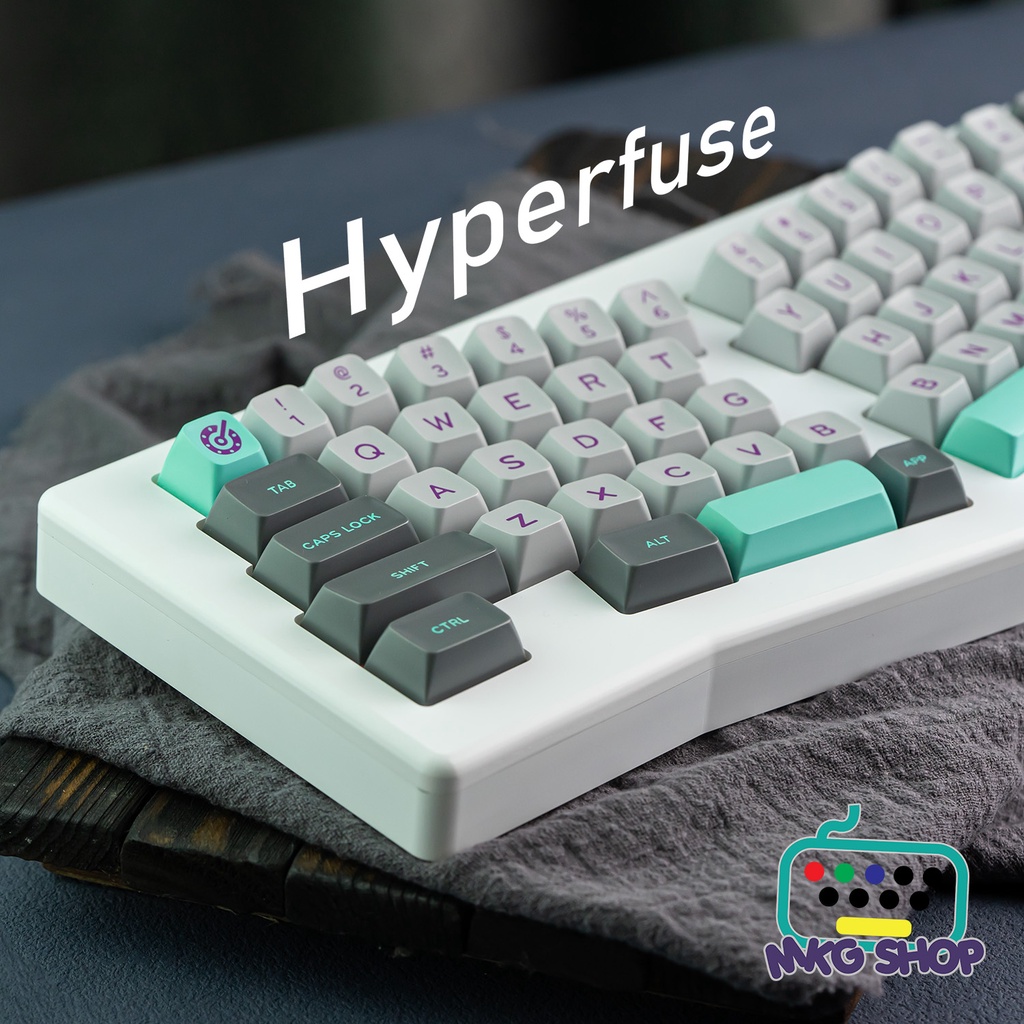 Keycap SA Hyperfuse, kiểu in doubleshot, SA profile, 172 nút bàn phím ...