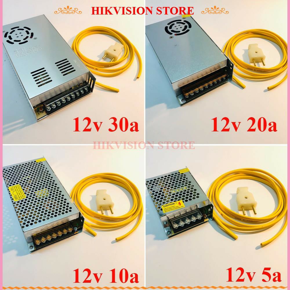 Nguồn Tổ Ong - Nguồn 12V 30A - 20A -10A Hàng chuyên dụng cho Camera, Led | Shopee Việt Nam
