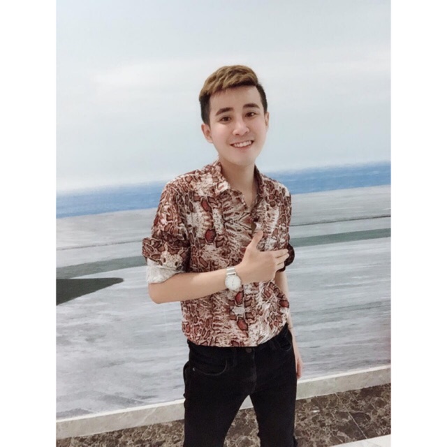 [ICONICMEN'S] Áo sơ mi da trăn hot | Shopee Việt Nam