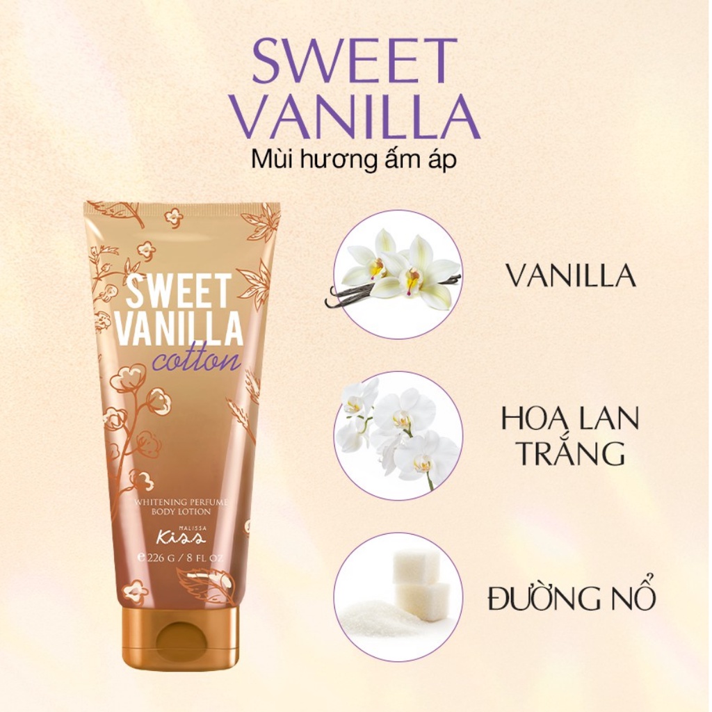 Sữa Dưỡng Thể Malissa Kiss Sáng Da 226g | Shopee Việt Nam