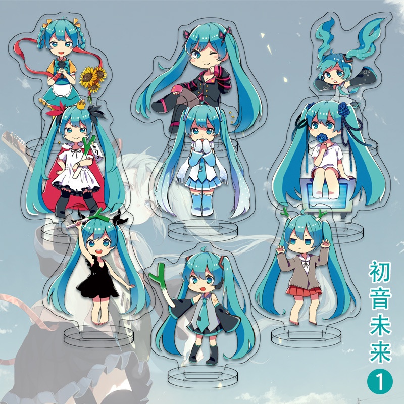 [ORD] SET 9 STANDEE ANIME ONE PIECE, KIMETSU NO YAIBA, GENSHIN IMPACT ...