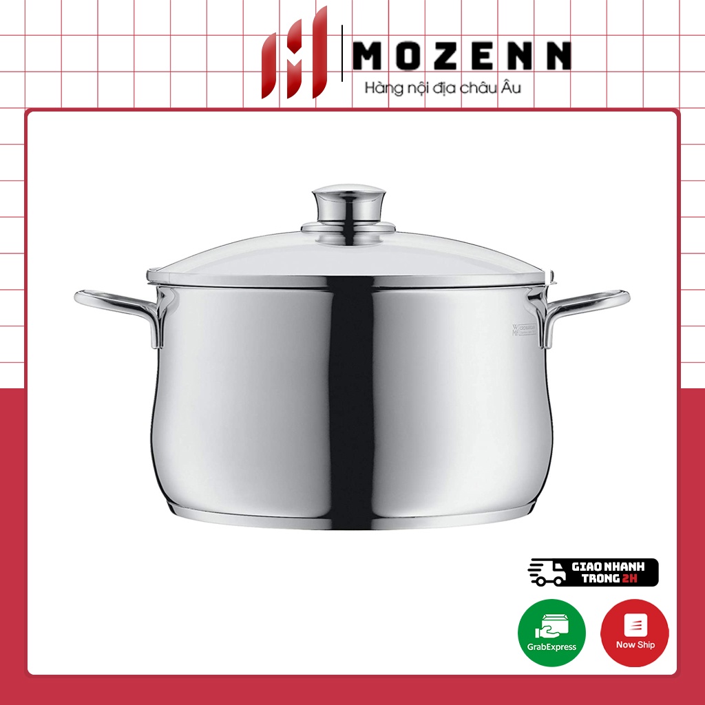 Nồi WMF Diadem Plus Fleischtopf 16 cm thành cao có vung dung tích 2L [nhập Đức chính hãng ...