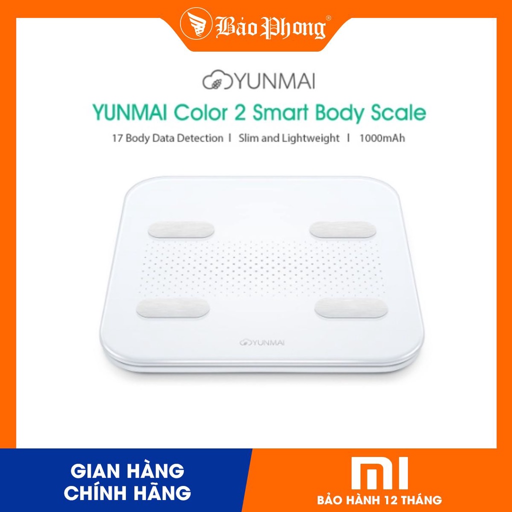 Cân điên tử thông minh Xiaomi Yunmai Light Color 2 Smart Body Fat Scale ...