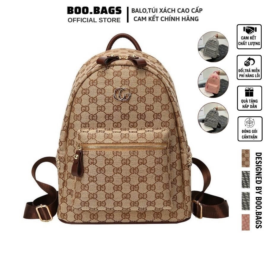 Balo Nữ Đi Học, Balo Vải Dù Size 35 Siêu Nhẹ Cao Cấp Phong Cách Hàn ...