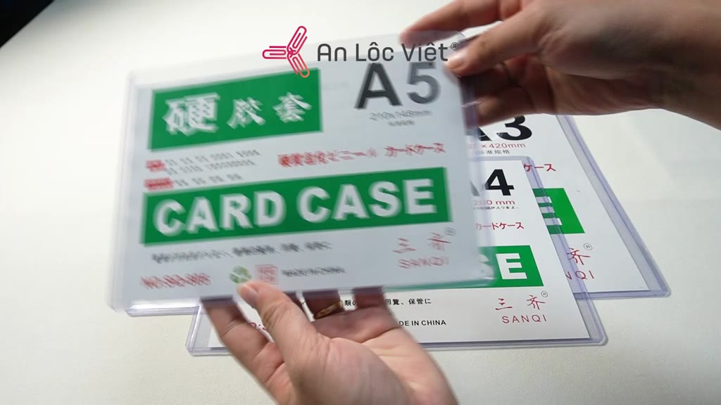 Combo 20 Bìa Card Case A4 & A5, 01 Bìa Card case A3 loại dày 35C cứng cáp hơn hàng thị trường ...