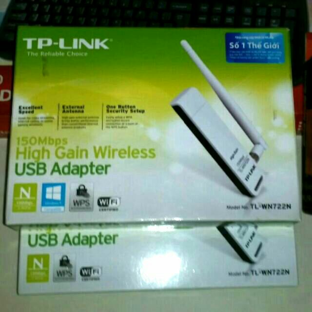 Thu sóng Wifi WN-722N (có anten) | Shopee Việt Nam