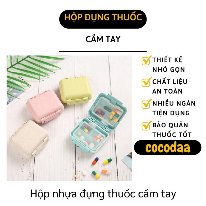 Hộp Đựng Thuoc Mini - Hộp Bảo Quản Thuoc Chống Ẩm, Chống Bụi Tiện Lợi ...