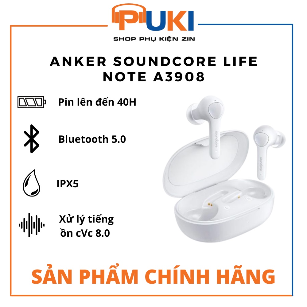 Tai nghe Bluetooth True Wireless Anker Soundcore Life Note A3908 | Hàng ...