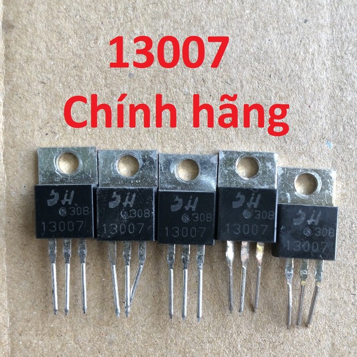 Sò công suất transistor 13007 kênh NPN 400V – 8A hàng mới tinh lưng đồng tản nhiệt dầy | Shopee ...