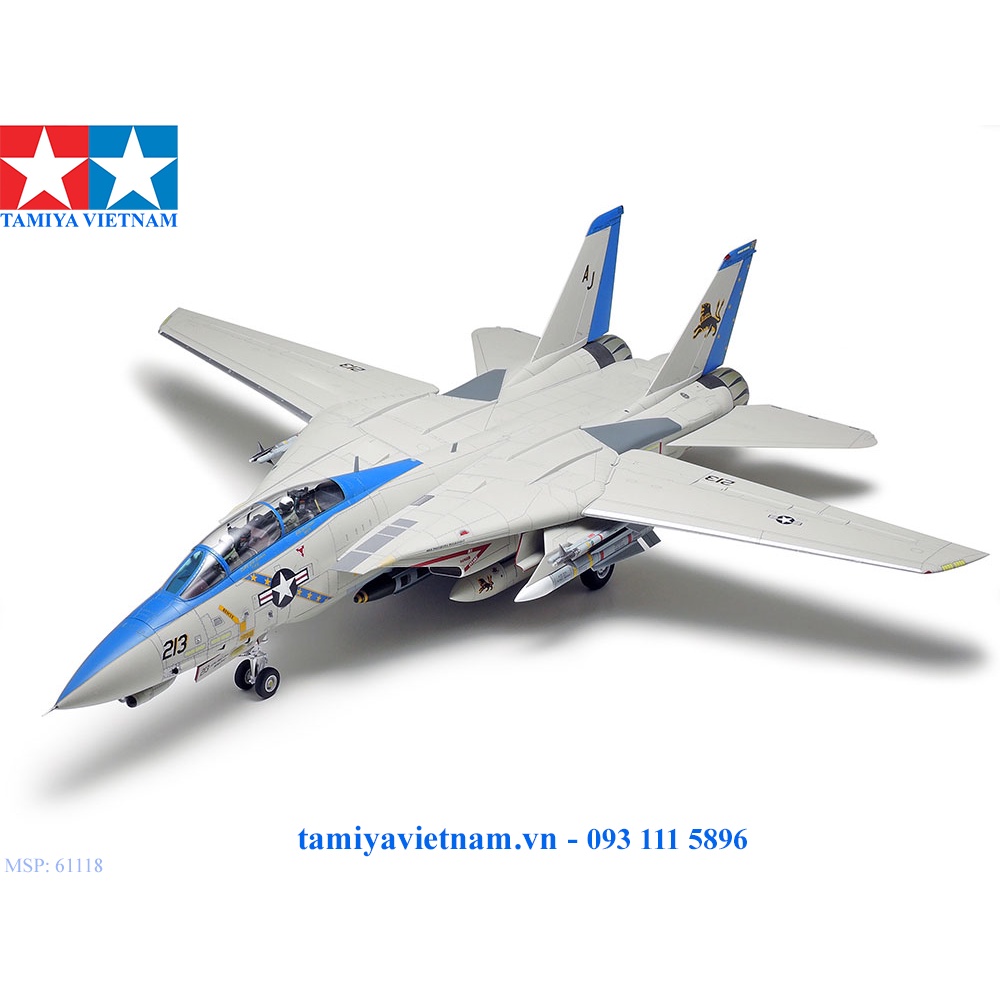 [TAMIYA] 61118 Mô hình máy bay quân sự 1/48 SCALE GRUMMAN F-14D TOMCAT ...