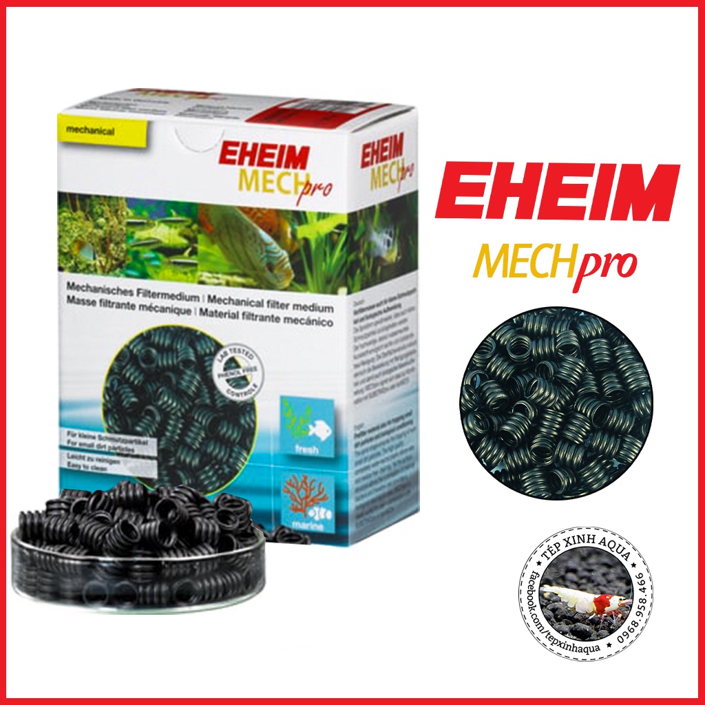 Vật liệu lọc EHEIM MECH pro - 1L và 500ML [Tép Xinh Aqua] | Shopee Việt Nam