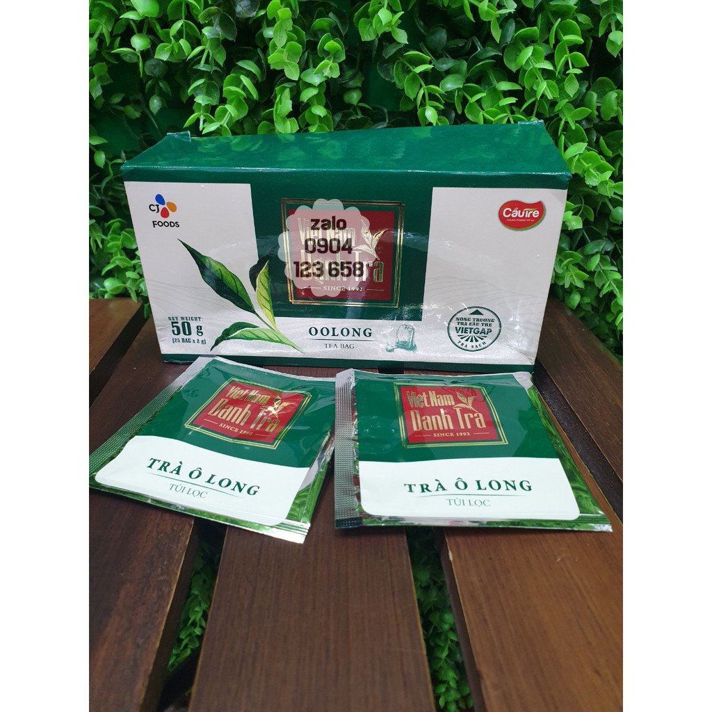 Trà OLONG CẦU TRE HỘP 20 TÉP - THƠM NHẤT TRONG CÁC LOẠI OOLONG túi lọc | Shopee Việt Nam