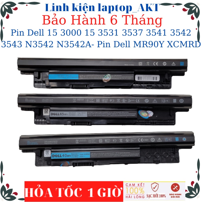 Pin laptop Dell Inspiron 15 3000 15 3531 3537 3541 3542 3543 N3542 ...