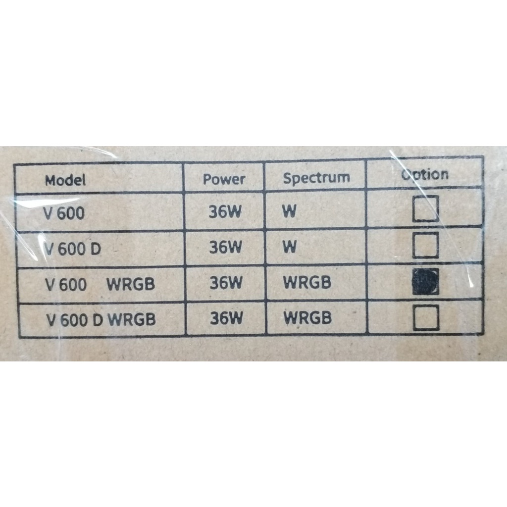 Đèn led Week Aqua V Series WRGB 2021 kèm dimmer điều chỉnh ánh sáng và ...