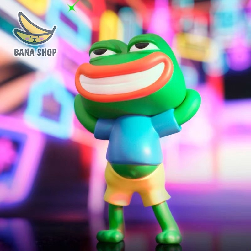 Mô hình figure sưu tầm ếch xanh Pepe sad frog siêu bựa cho vozer ...