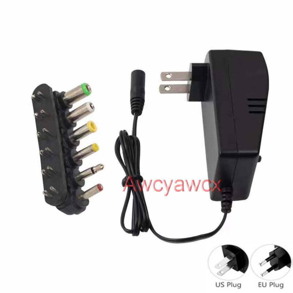 Thiết Bị Chuyển Đổi Nguồn Điện Áp 30W AC 100V-240V DC 3V 4.5V 6V 7.5V 9V 12V 1A 2A 2.5A | Shopee ...