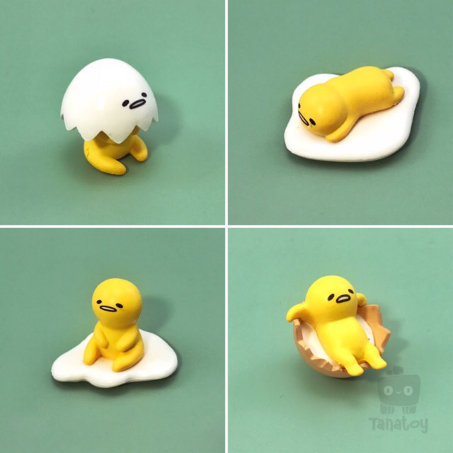 Mô hình Gudetama set 4 em | Shopee Việt Nam