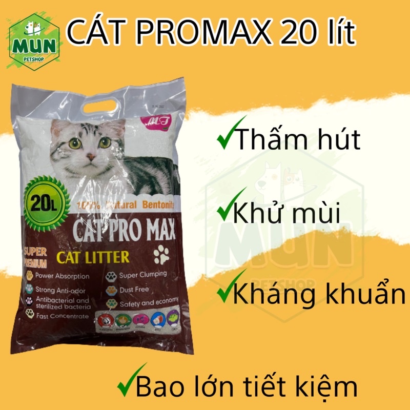 Cát vệ sinh Promax 20 lít | Shopee Việt Nam