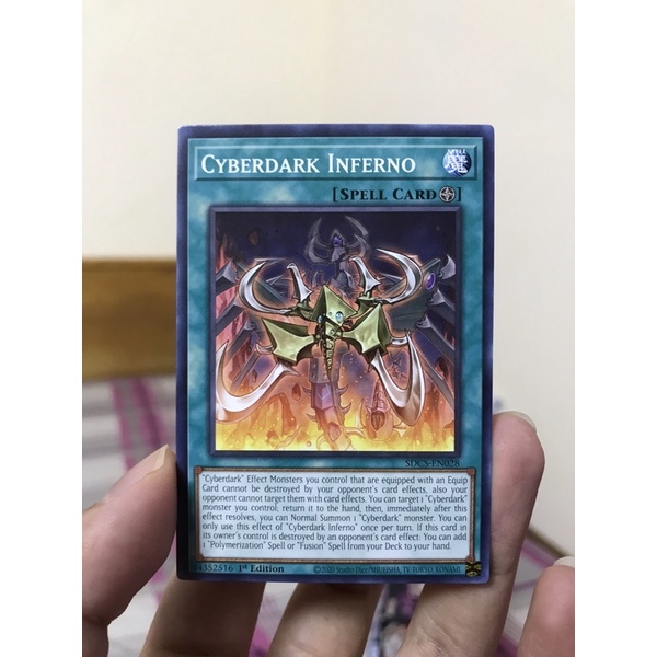 Thẻ bài Yugioh Cyberdark Inferno | Shopee Việt Nam
