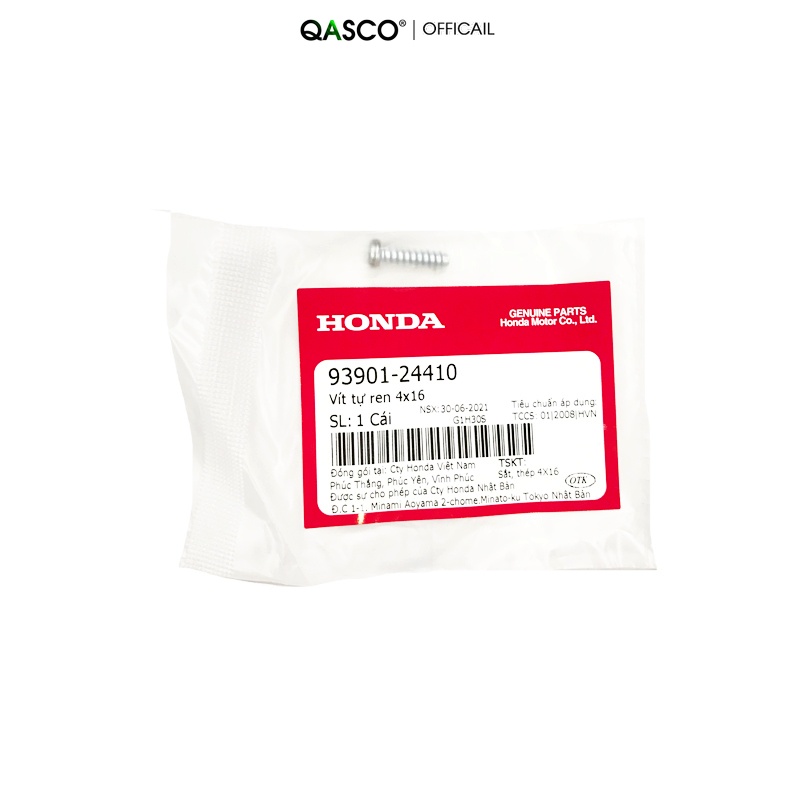 Vít tự ren HONDA nhiều dòng xe 4x16 QA(9390124410) _( 363) | Shopee ...
