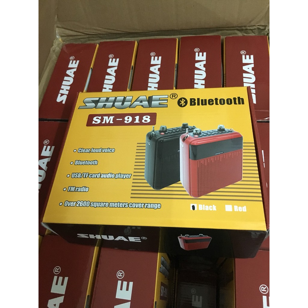 loa trợ giảng dùng micro không dây có bluetooth sm 918 | Shopee Việt Nam