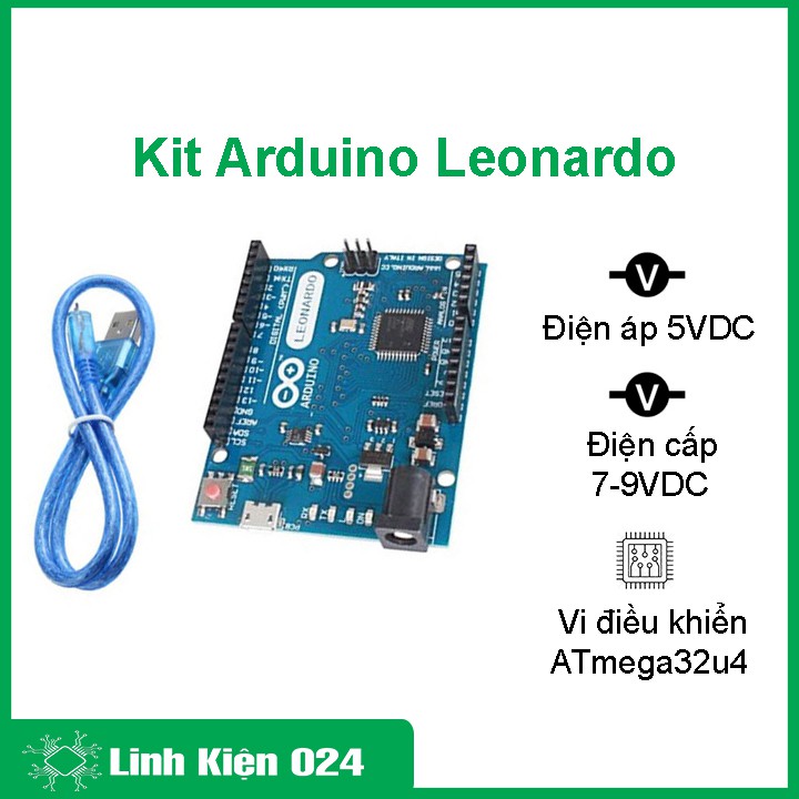 Bo mạch vi điều khiển Kit Arduino Leonardo | Shopee Việt Nam